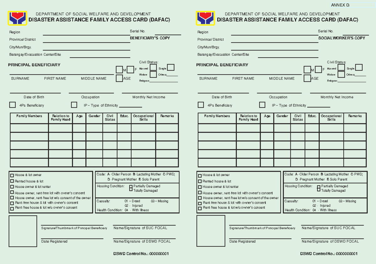 Annex-G - Dafac- Beneficiary- Social- Workers-COPY-With-sample-control ...