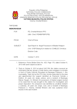 CSI Form 1 First Responder’s Form - CSI Form 1: First Responder’s Form ...