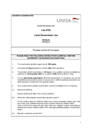 Unisa School OF CLAW Referencing Style Guide TL302 2022 - LLBALLF/302/4 ...