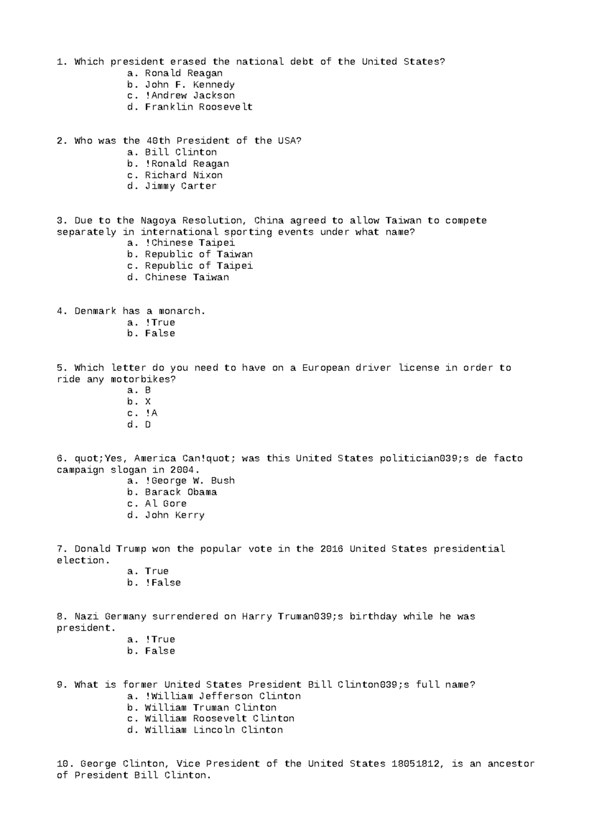 BMED171 Medical Ethics Case Study Fall 2022 10 - Which president erased ...