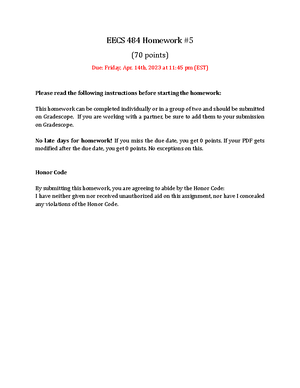 EECS 484 HW1 - Homework 1 - EECS 484 Database Management Systems ...