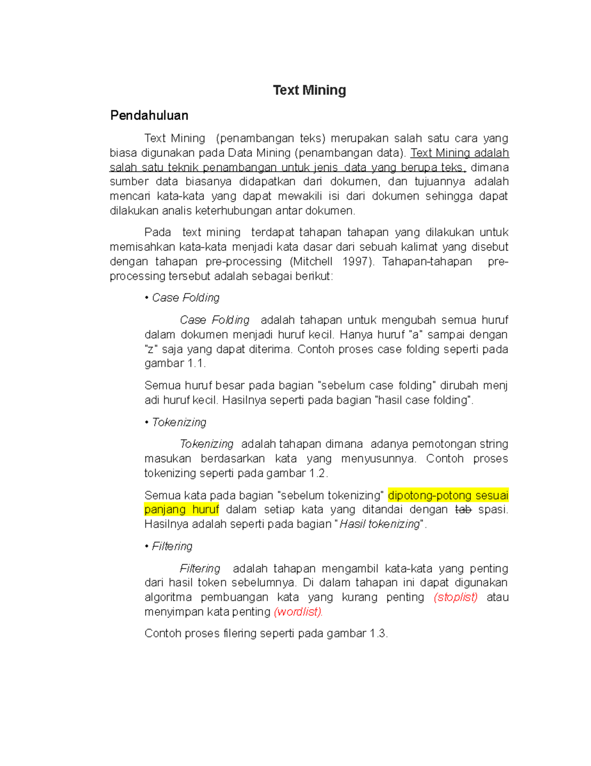 Aplikom textmining - aplication computer - Text Mining Pendahuluan Text ...