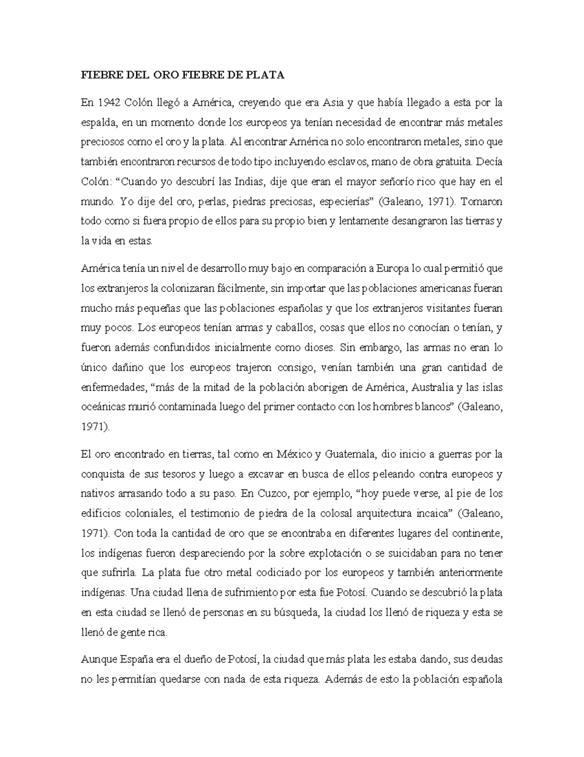 Ensayo-de-quotfiebre-del-oro-fiebre-de-plataquot compress - FIEBRE DEL ...