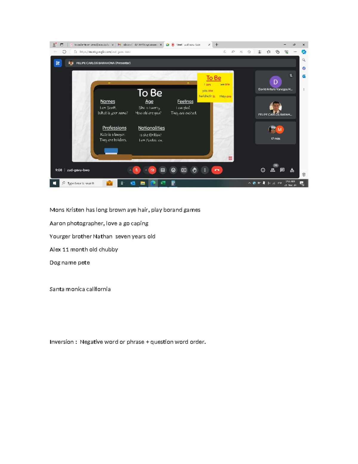 Permuta - Mons Kristen has long brown aye hair, play borand games Aaron photographer, love a go ...