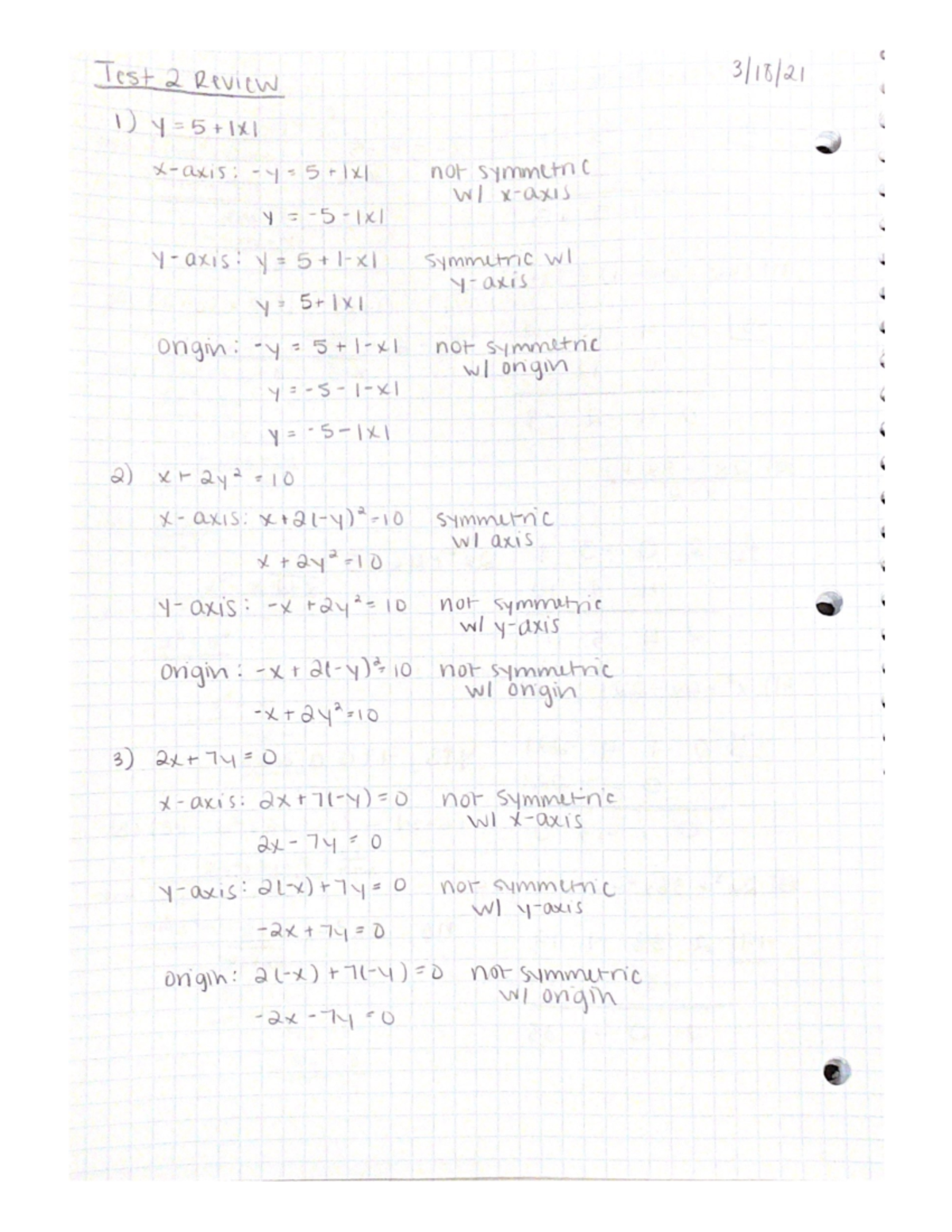 Math HW Test 2 Review - Homework - Math 050 - Studocu
