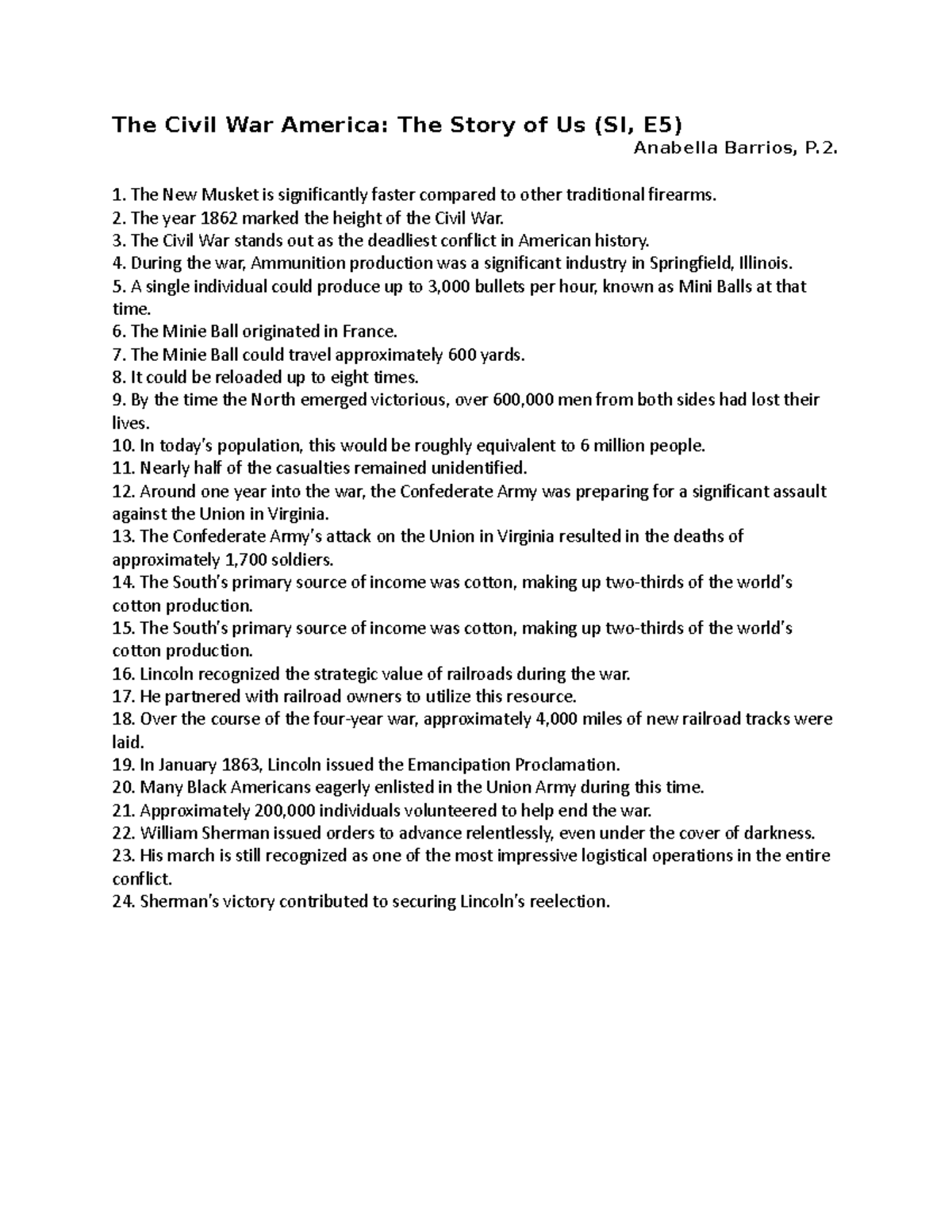 The Civil War America, Split work - The Civil War America: The Story of ...