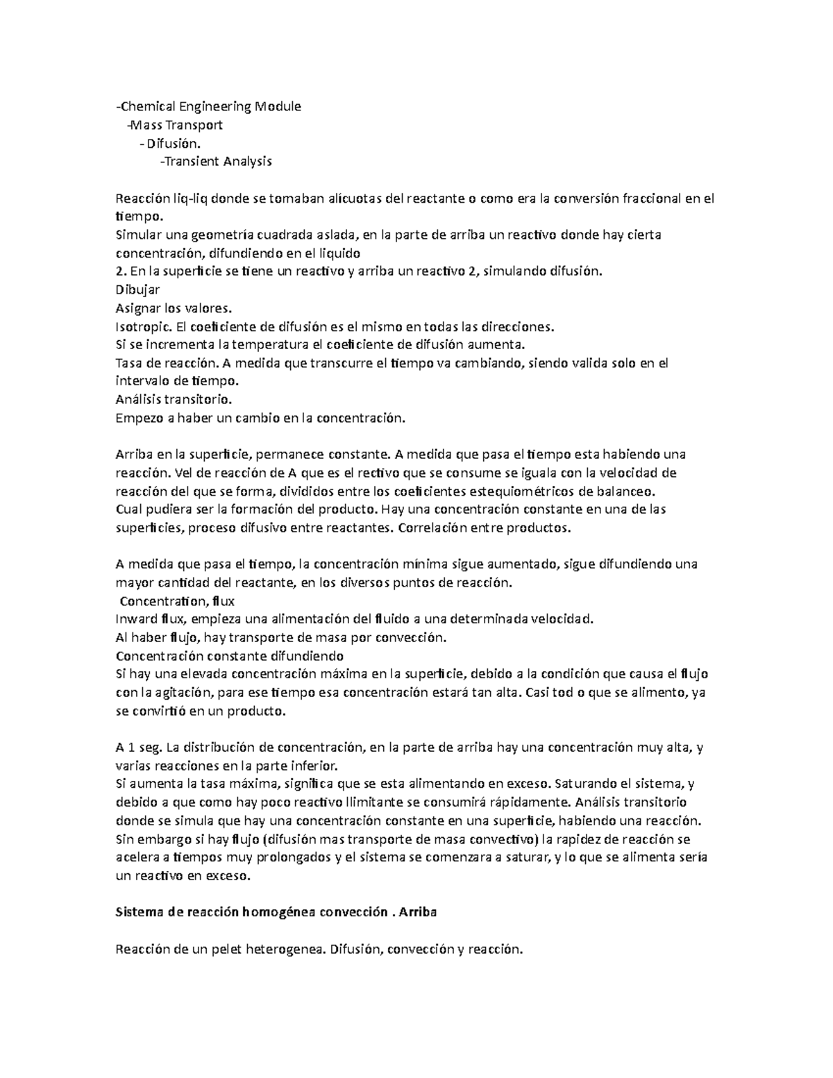 Chemical Engineering Module -Chemical Engineering Module -Mass ...