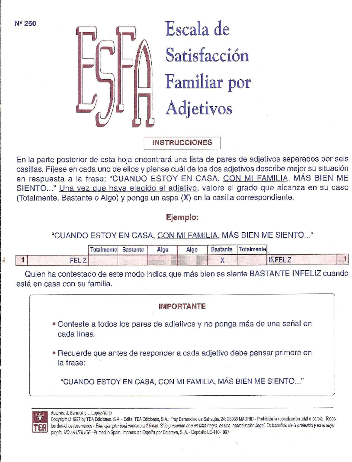 Cuadernillo ESFA - Psicometría - Studocu