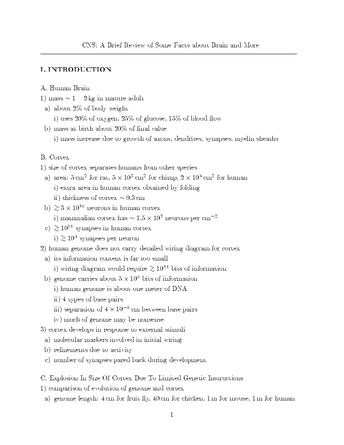 Lecture notes on lecture 1 - - Studocu