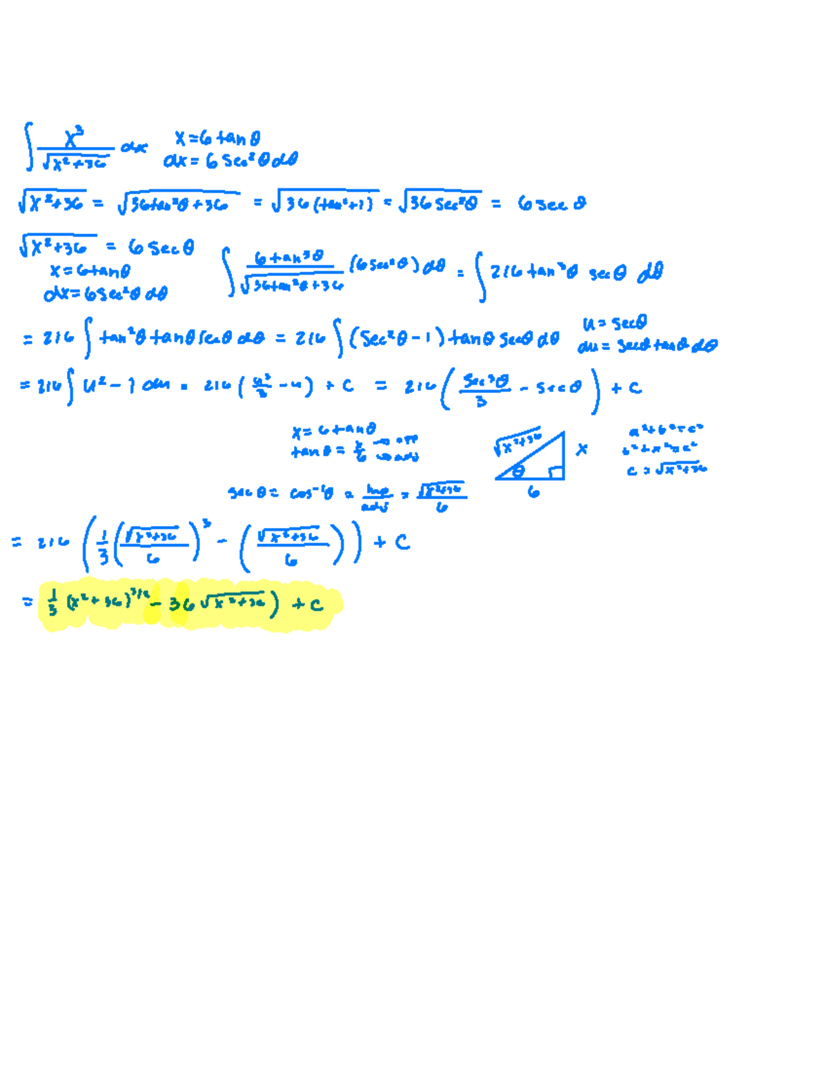 Discussion Post 3 - Calculus problems worked out step-by-step. - f ax 7 ...