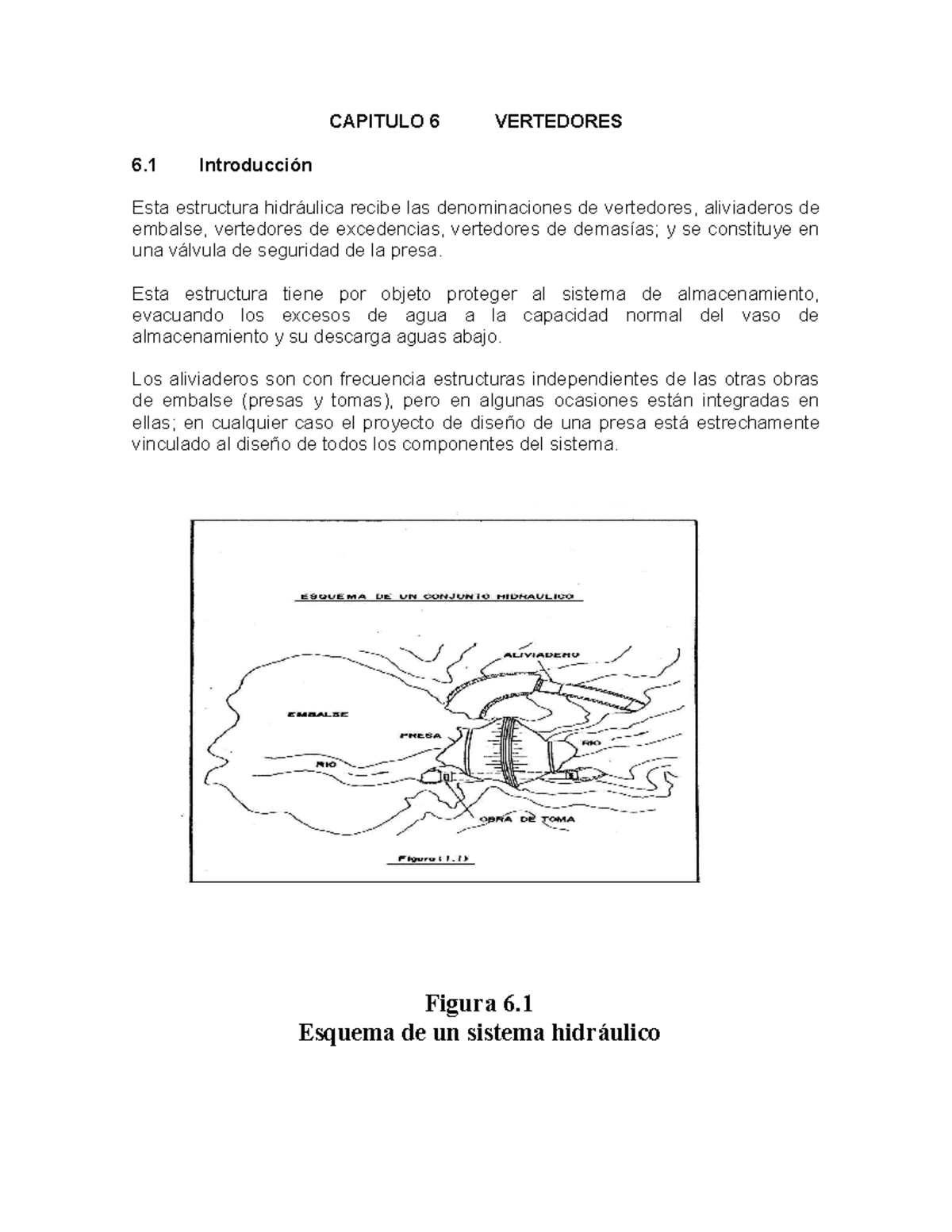 Teoria Vertedores - ####### CAPITULO 6 VERTEDORES 6 Introducción Esta ...