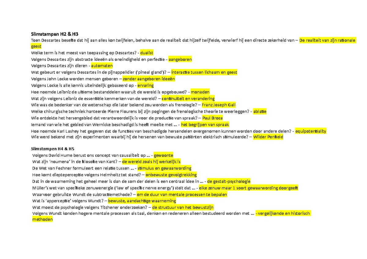 Geschiedenis Slim Stampen 2020/2021 - Slimstampen H2 & H Toen Descartes ...