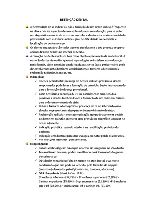 Exodontia Simples - Técnicas I e II - Exodontia Simples Aberta ...