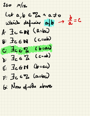 Notes on Compound Statements Procedure - 220 9/7/ More logic {Truth ...