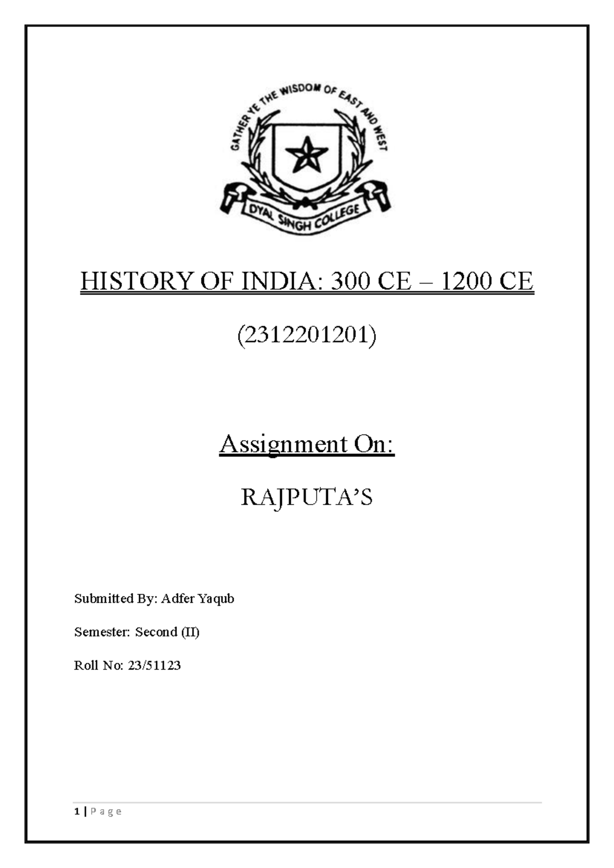 History OF India - HISTORY OF INDIA: 300 CE – 1200 CE (2312201201 ...