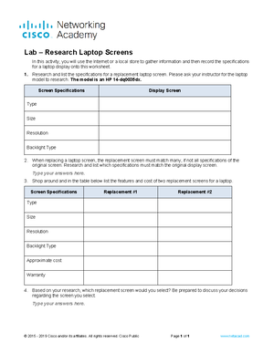 1 Custom Lab - Build a Specialized Computer System - Build a ...