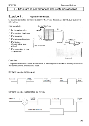 Exercices d'entrainement sur les moments - Sciences de l’ingénieur SEQ ...