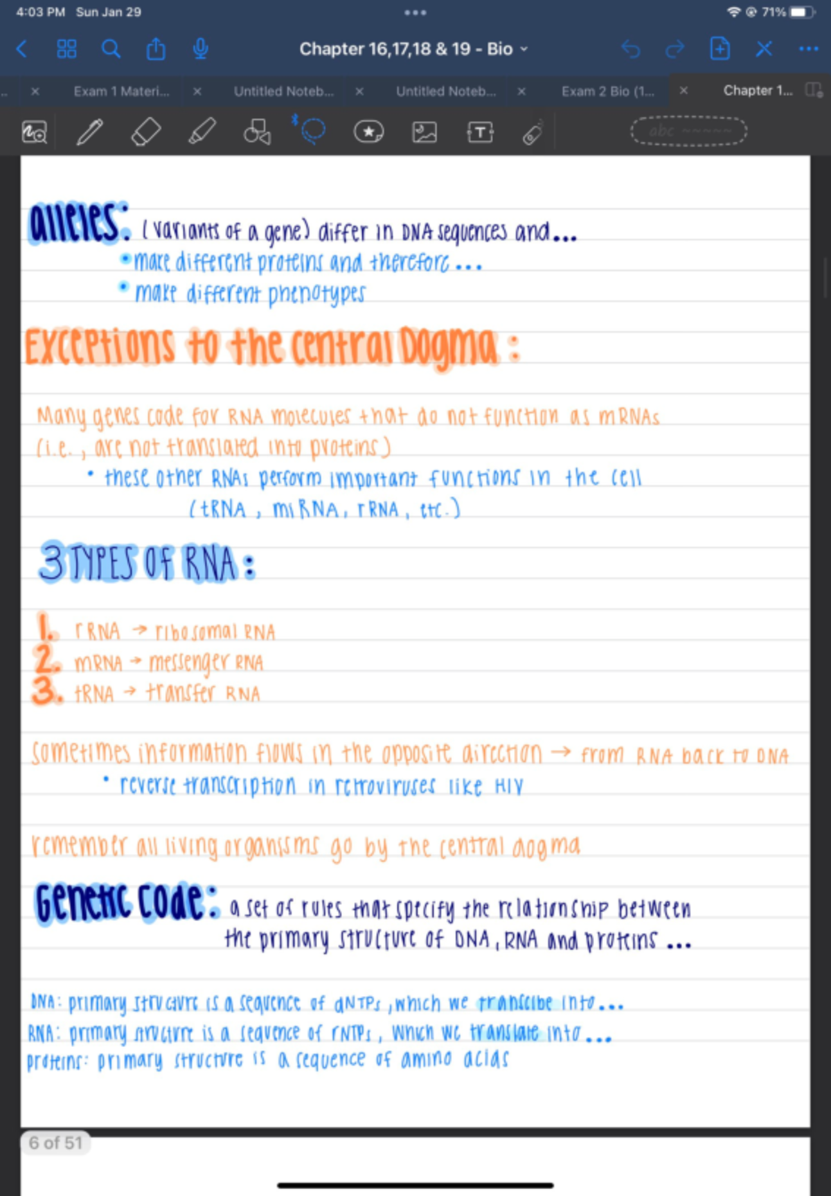 Chapter 16 Notes - BI 111 - Studocu