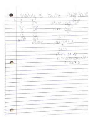 Module 5 homework - PS 201 - Studocu
