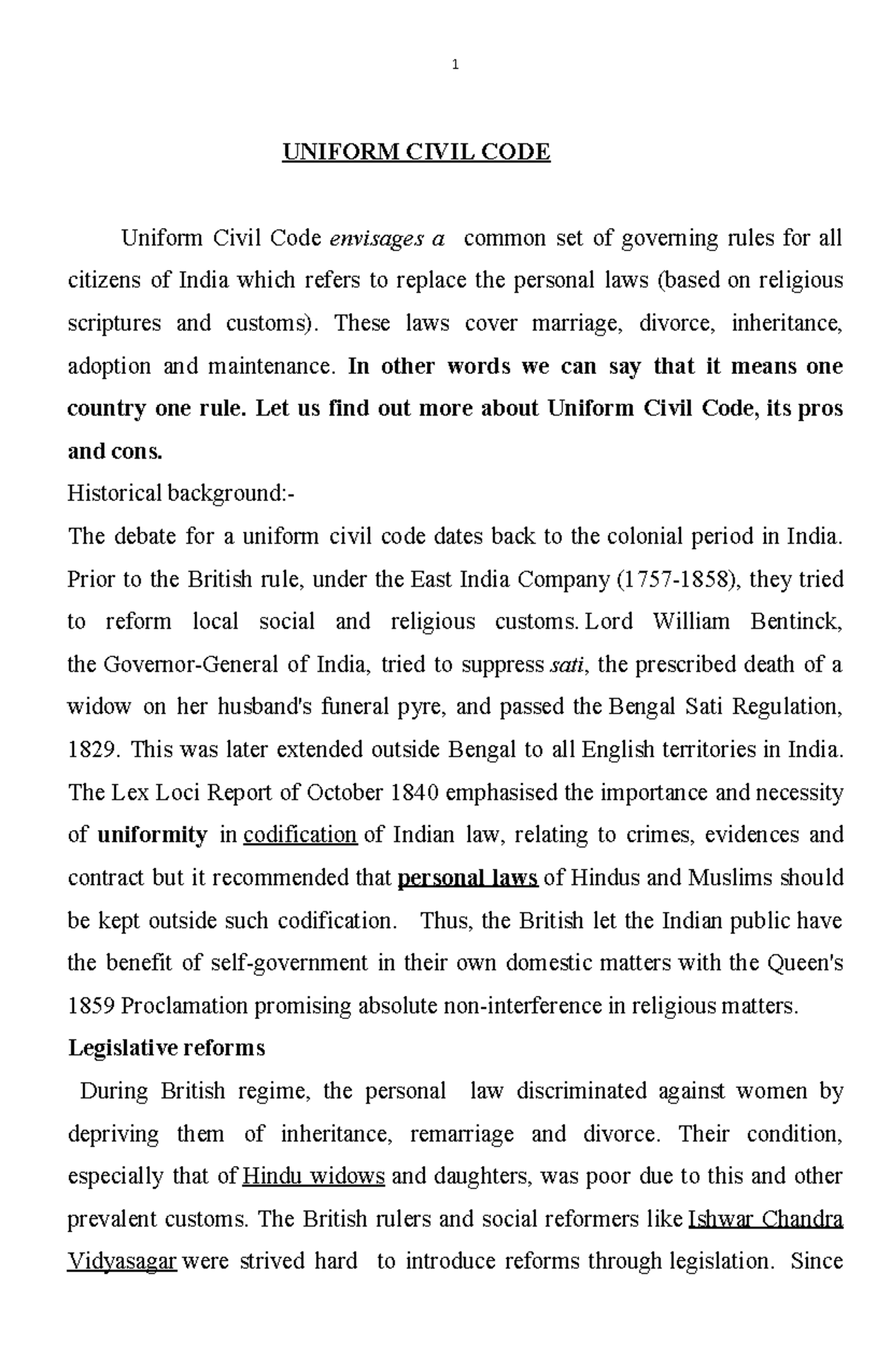 The Supreme Court, the Media, and the Uniform Civil Code Debate in ...