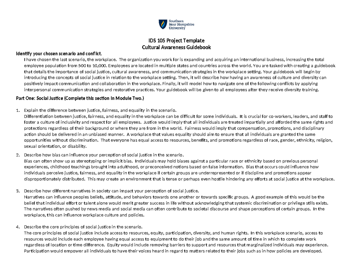 IDS 105 Project Module 2 Part One Draft Lopez - IDS 105 Project ...