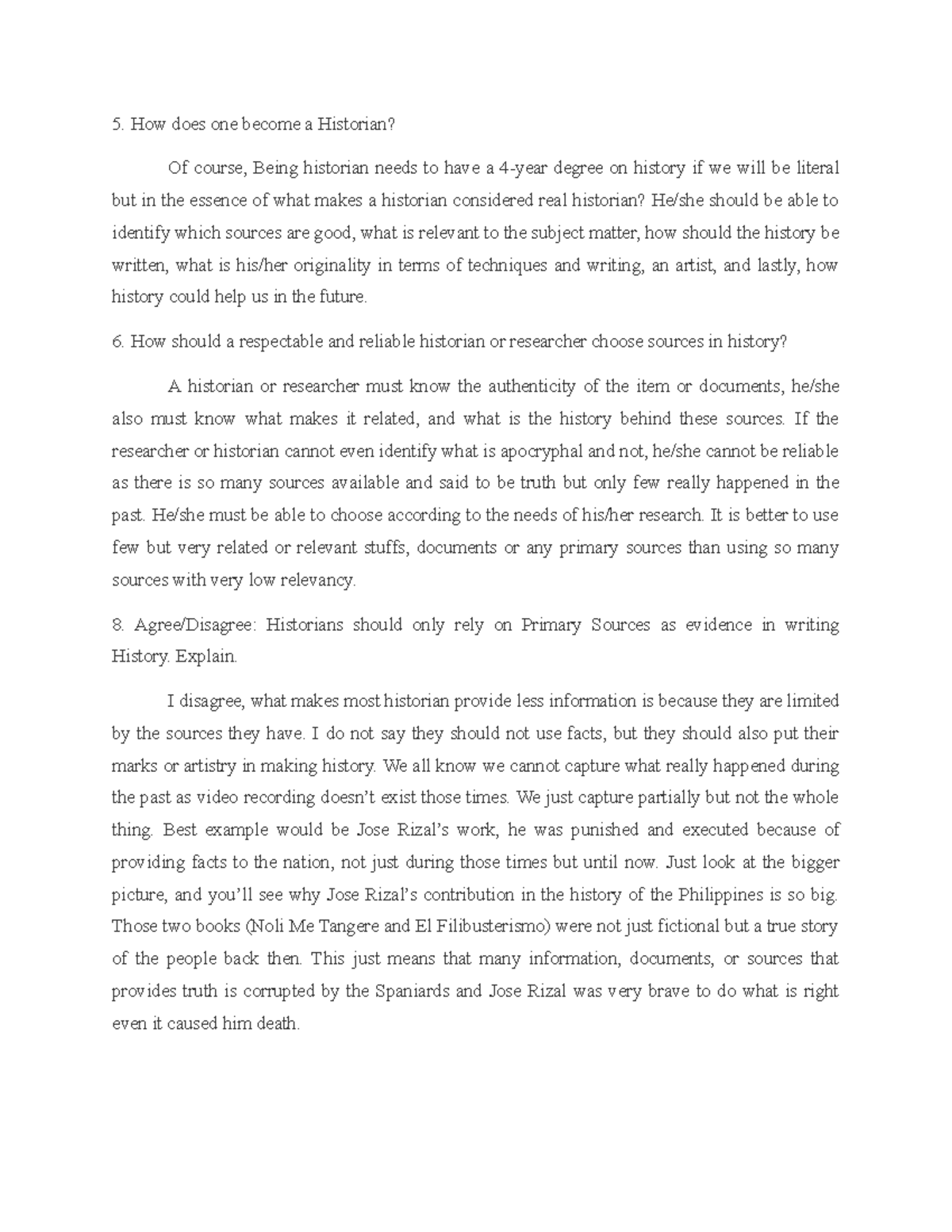 Module 4 Sources OF History QUIZ - How does one become a Historian? Of ...