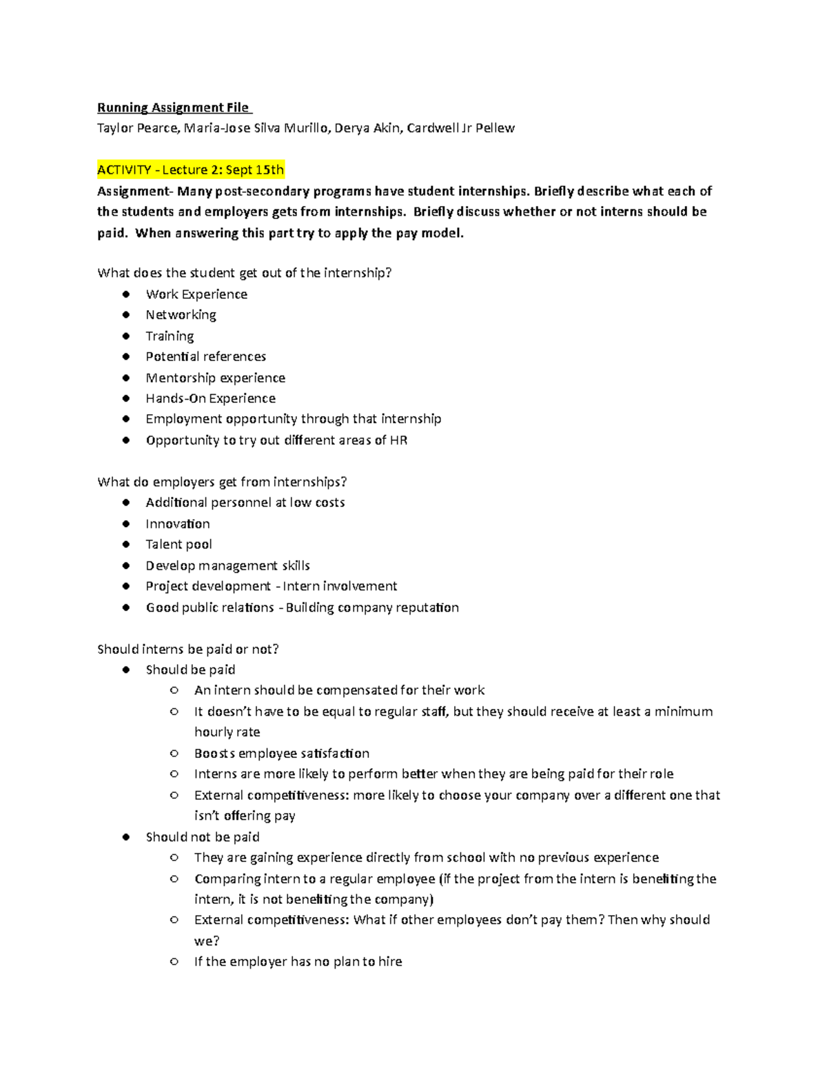 Copy of HRM 5004 Compensation - Running Assignment File - Running ...