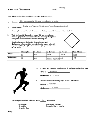 [Solved] The runner completes exactly 2 laps around a 400 m track Find ...