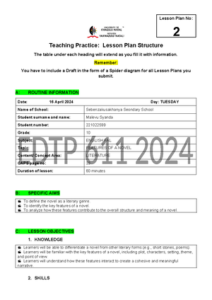 EFAL Grade 10 booklet 2 Term 2 MAY 2024 2 - Western Cape Education ...