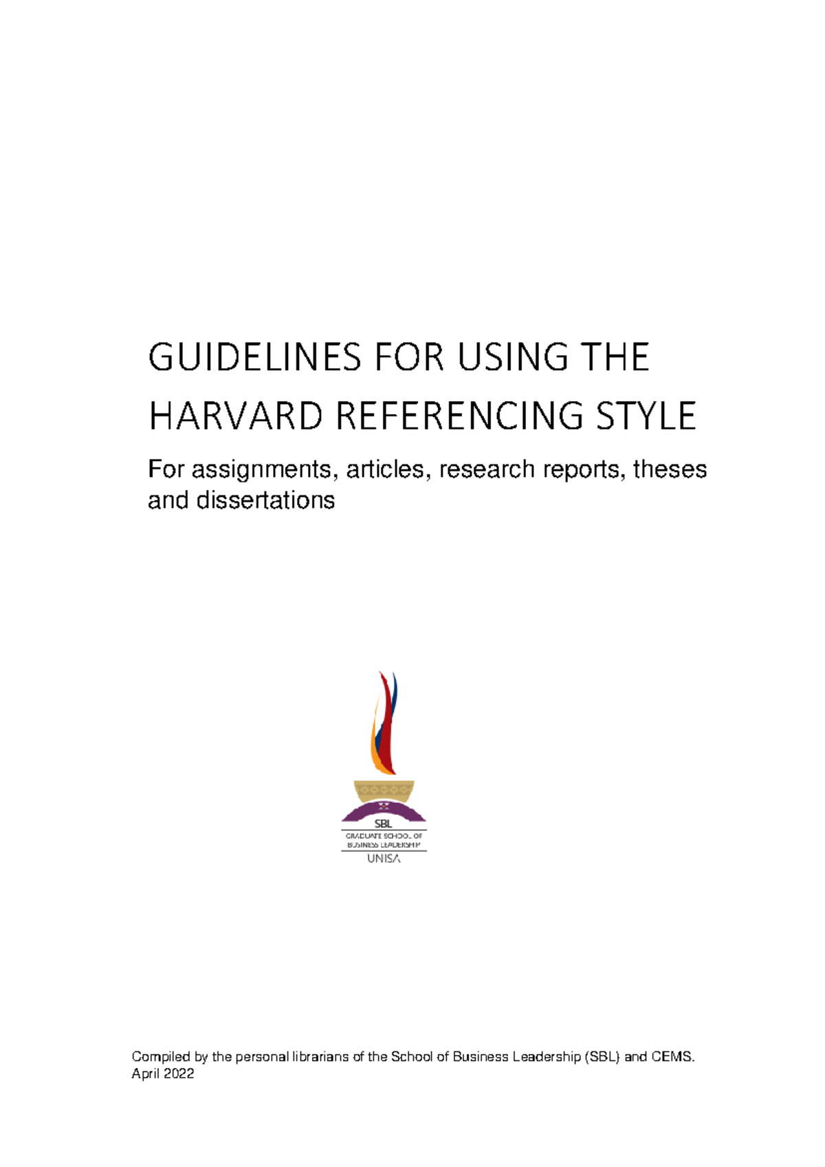 Harvard Referencing Style SBL for writing essay and intext references ...