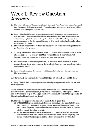 Week 2 - Tutorial Problems - This elementary problem begins to explore ...