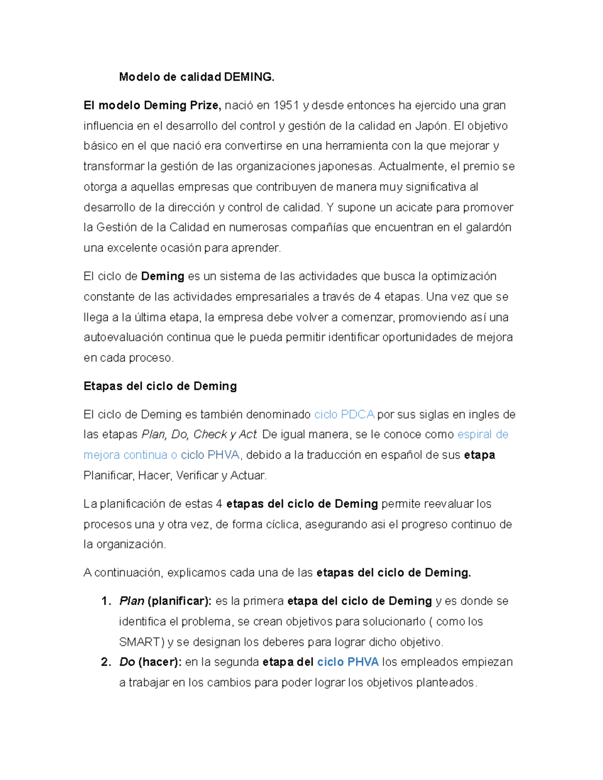 Modelo de calidad Deming- mendoza-anayeli - Modelo de calidad DEMING ...