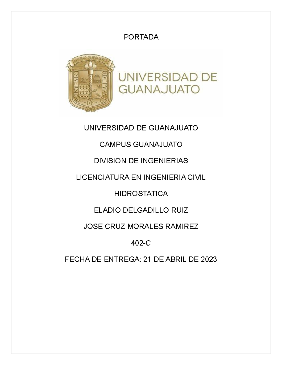 Actividad 9 Jose Cruz Morales Ramirez Portada Universidad De