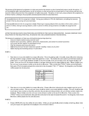 Programming homework 3 - HW The purpose of this homework assignment is ...