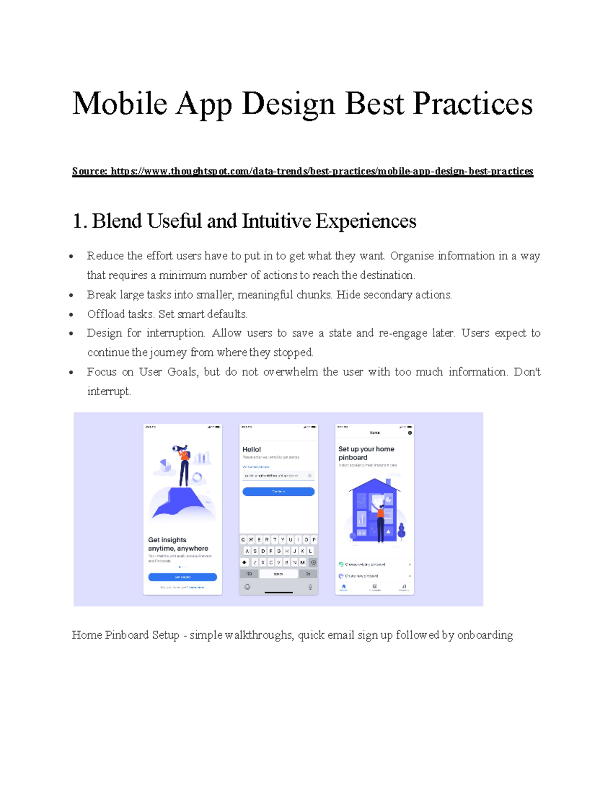 Mobile App Design Best Practices - Mobile App Design Best Practices Source: - Studocu