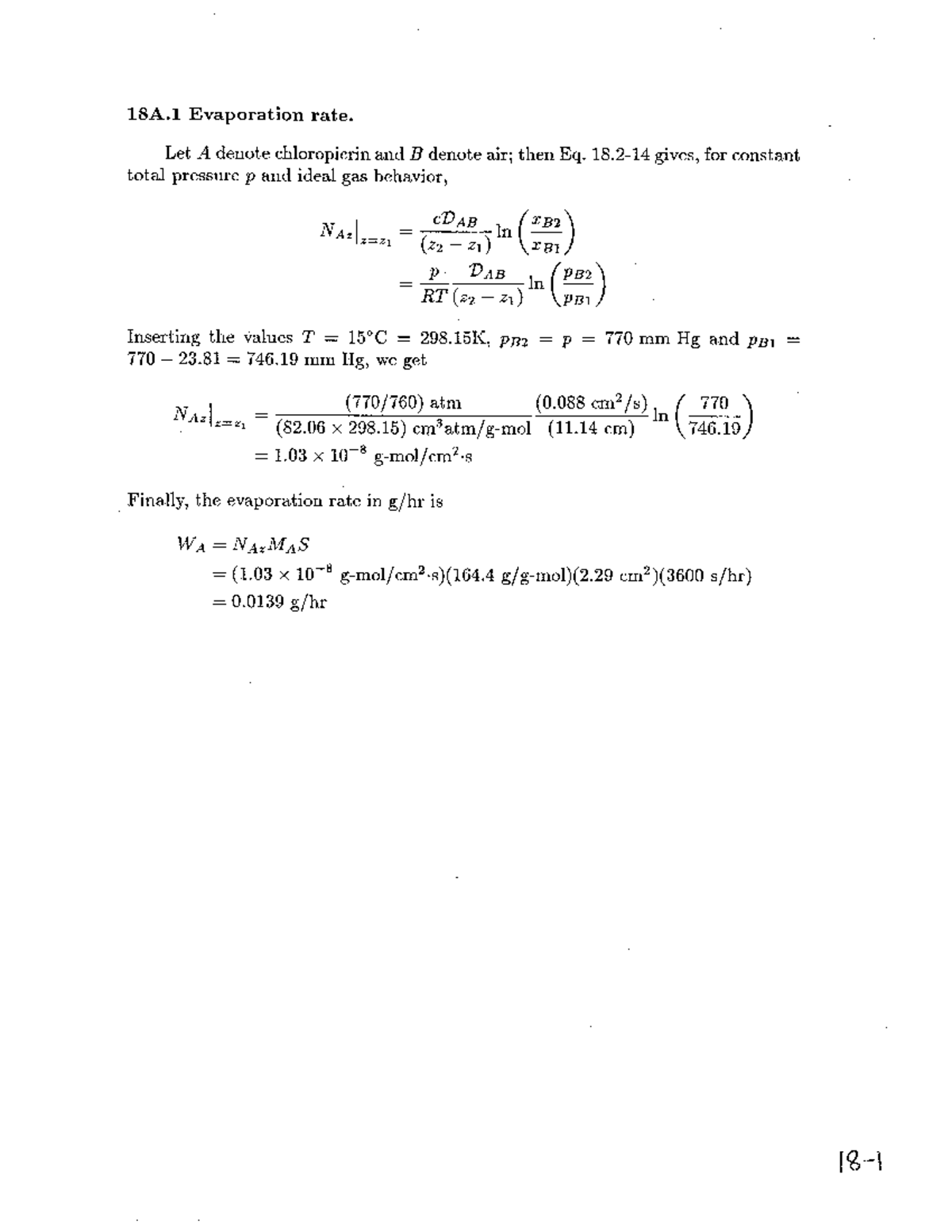 Solution Manual - Chapter 18 - Advanced Mass Transfer - Studocu