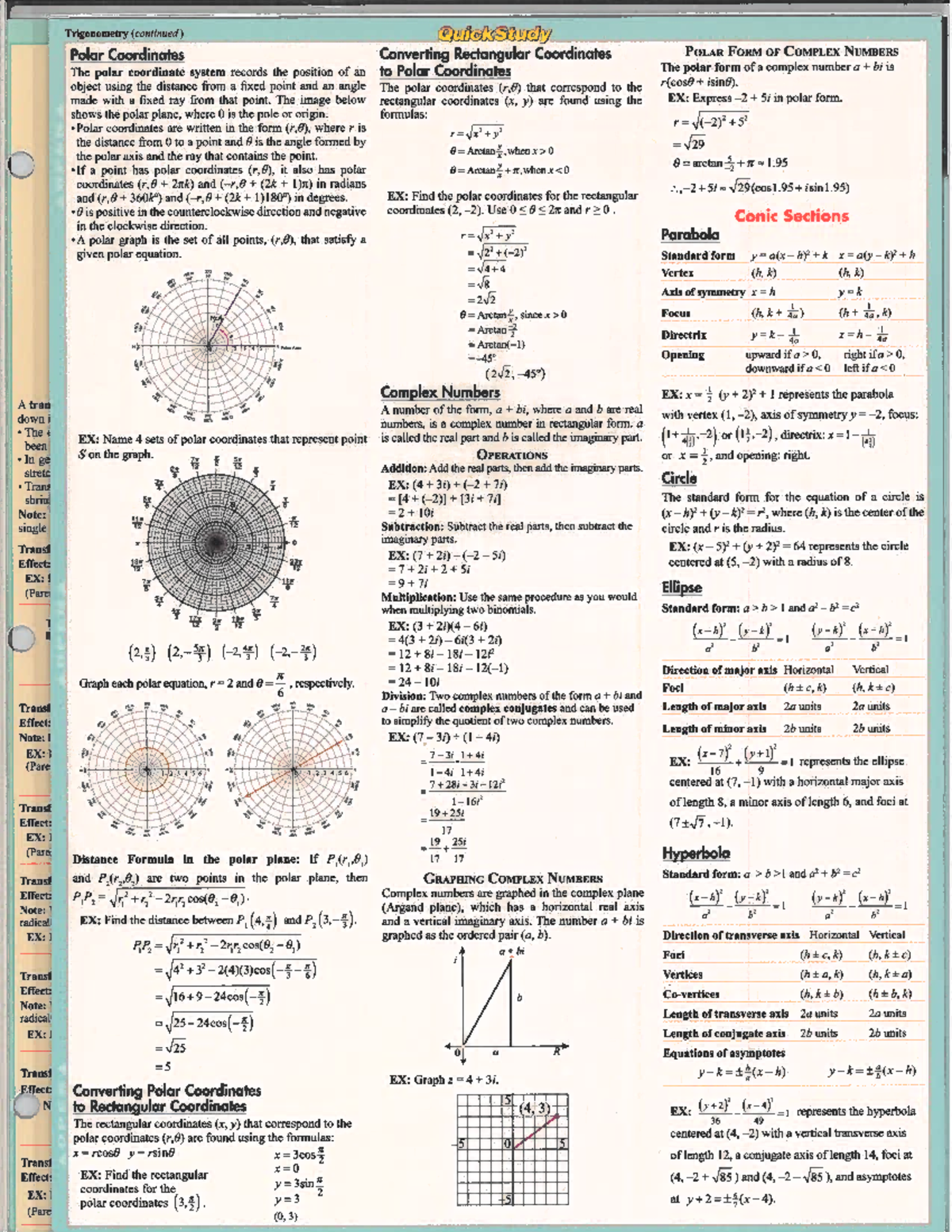 Pre-calculus equations and answers 5 - MATH 152 - Studocu