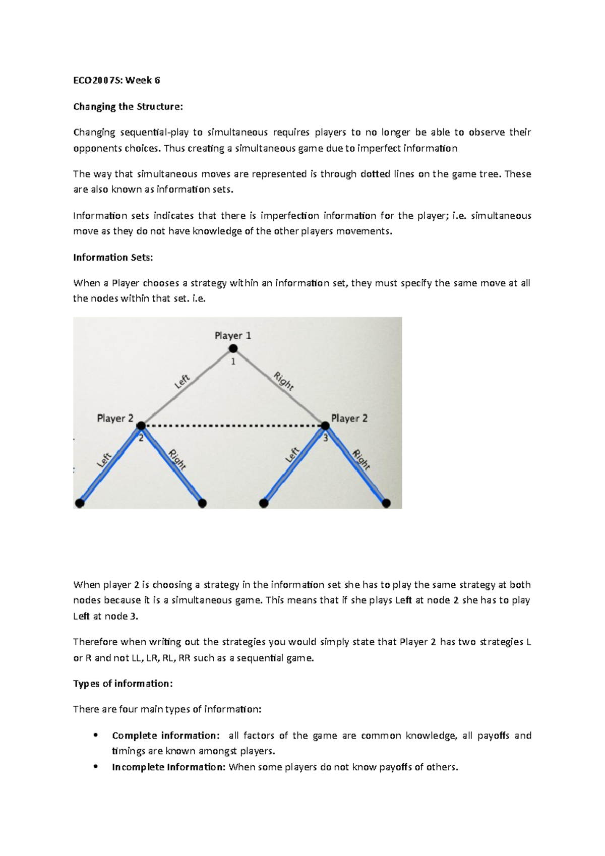 Week+6 - Lecture notes 6 - ECO2007S: Week 6 Changing the Structure ...