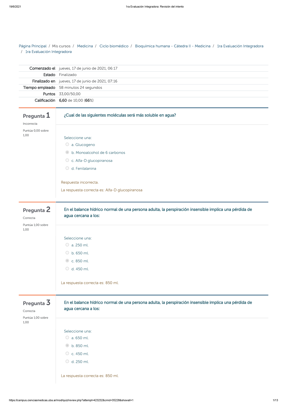 1er parcial cat 2 001 - preaparacion para bioquimica examen cat 2 - 19/6/2021 1ra Evaluación ...