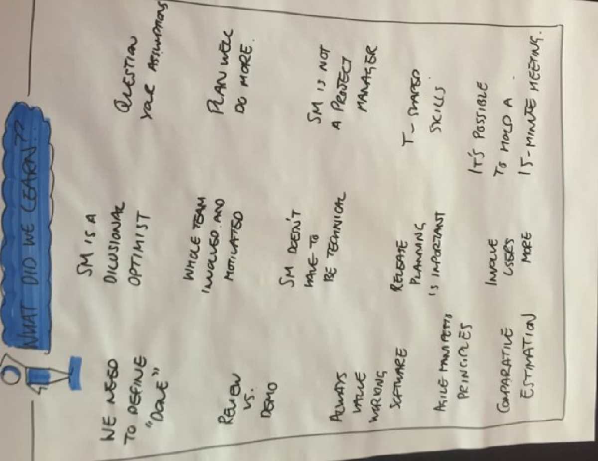 CSM 001 - CSM - Studocu