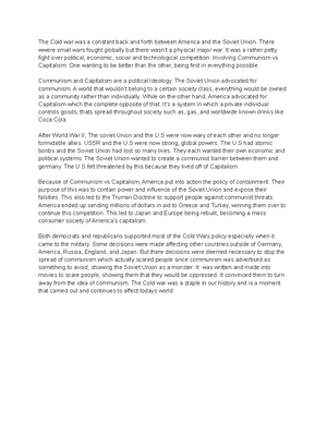 5 Paragraph Essay - Civil War - 5 Paragraph Essay By: Caceres Portillo ...