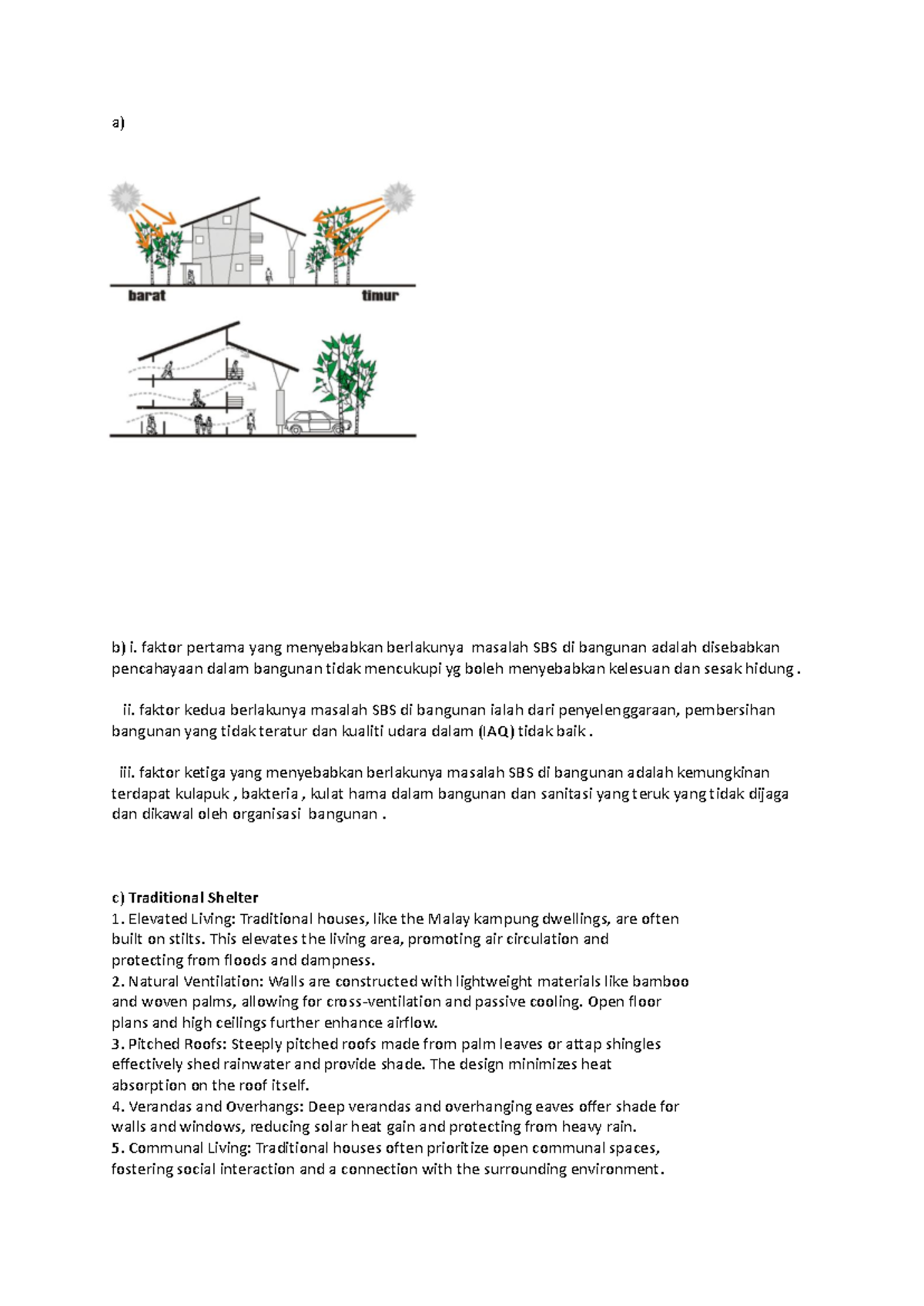 Ahmad Danial 08DPB21F2034 - a) b) i. faktor pertama yang menyebabkan ...