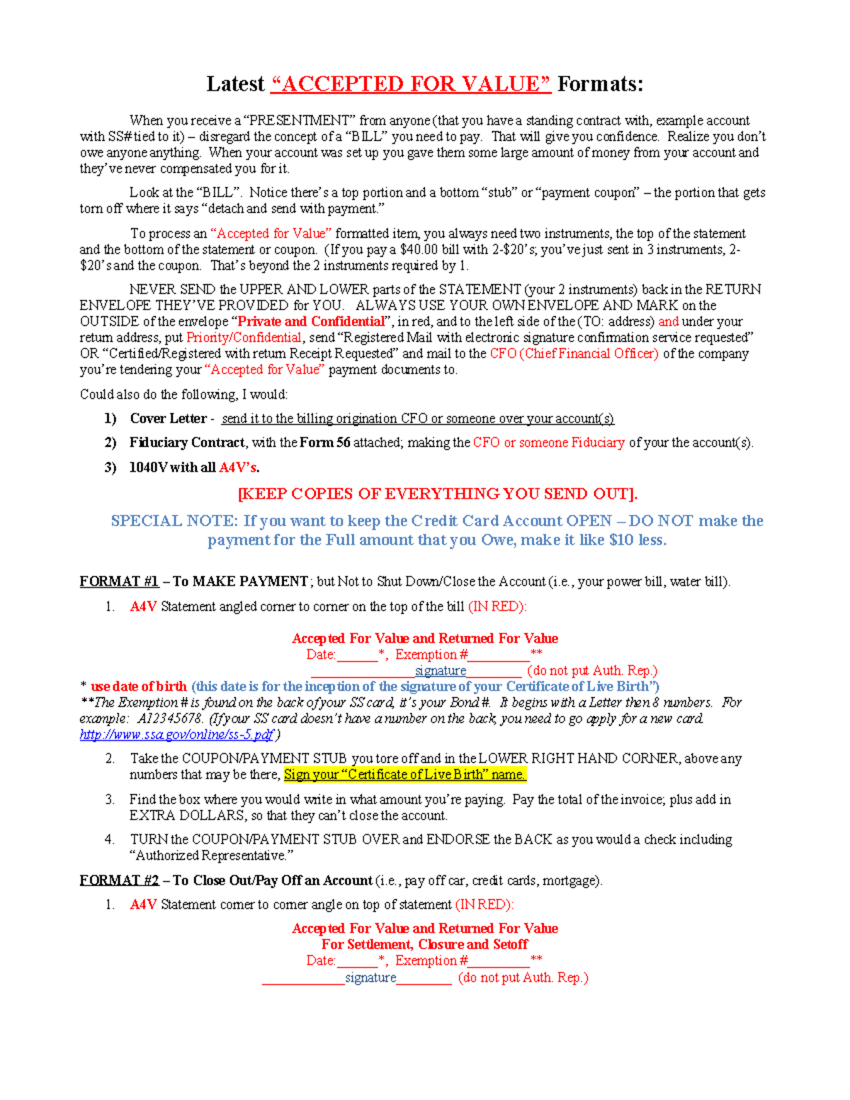 29743797 Latest Accepted for Value Formats Rev 8 - Latest “ACCEPTED FOR ...