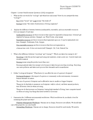 Bio101 Module 1 Case Myron Jamerson - INTRODUCTION TO BIOLOGY (BIO101 ...