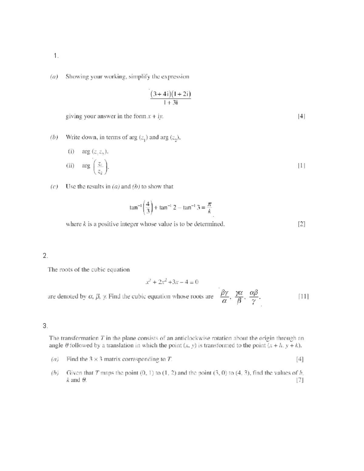 FM1 Mock - shshsh - 1. 2. 3. 4. 5. - Studocu