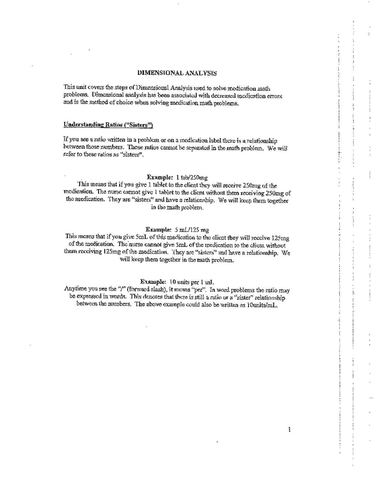 Dimensional Analysis (Answer Key)-2 - MATH1280 - Studocu