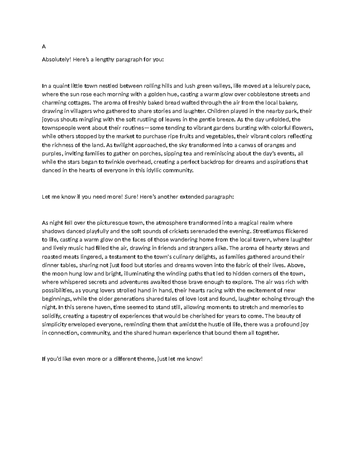 A - kkhvgsadhu9i0 - A Absolutely! Here’s a lengthy paragraph for you ...