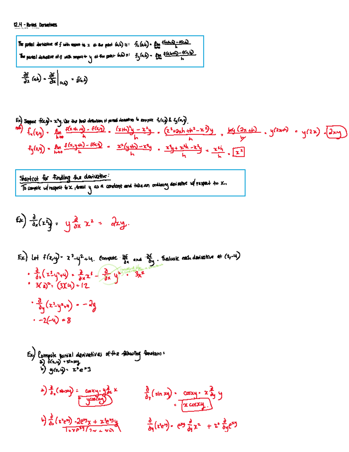 Notes from Chapter 12.3 of the MATH105 Textbook - MATH 105 - :ĂŶƵĂƌLJ ...