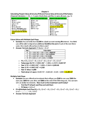 Cheat sheet - 7: semiannual: yield = divide; period = multiply; C ...