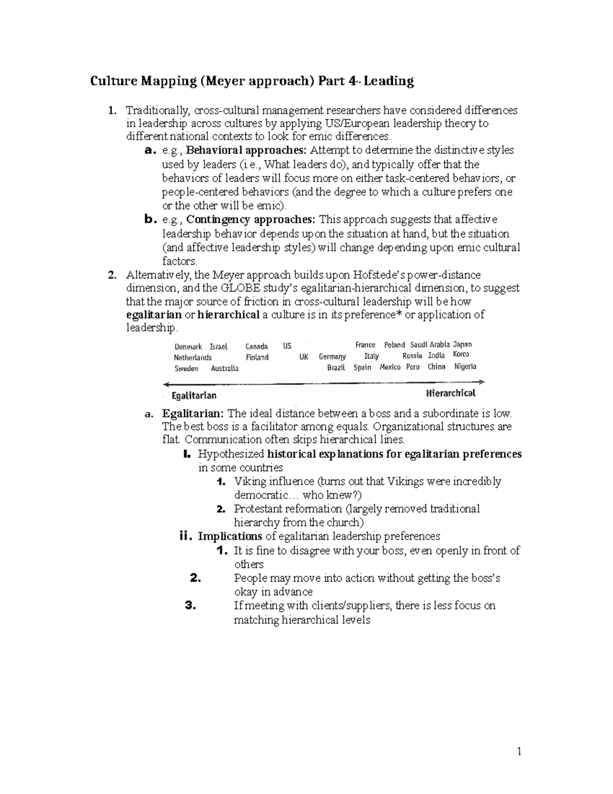 Mapping pt4-leading-Notes - 1 Culture Mapping (Meyer approach) Part 4 ...